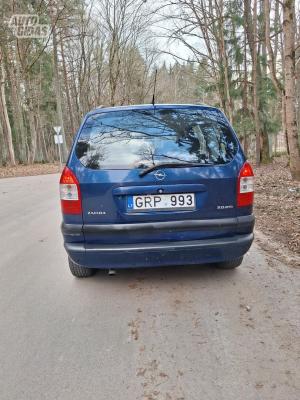 Blue Opel Zafira 2003 in Vilnius, with an engine capacity of 2.00 L and mileage of 224 thousand km for 799 €, photo 6 on AUTOMOTO.COM.LV