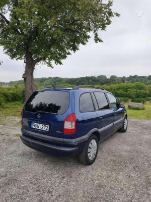 Zils Opel Zafira 2003 Kauņa, ar dzinēja tilpumu 2.00 L un nobraukumu 315 tūkst. km par 790 €, foto 4 vietnē AUTOMOTO.COM.LV