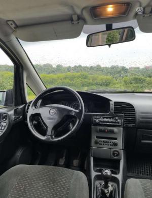 Zils Opel Zafira 2003 Kauņa, ar dzinēja tilpumu 2.00 L un nobraukumu 315 tūkst. km par 790 €, foto 9 vietnē AUTOMOTO.COM.LV