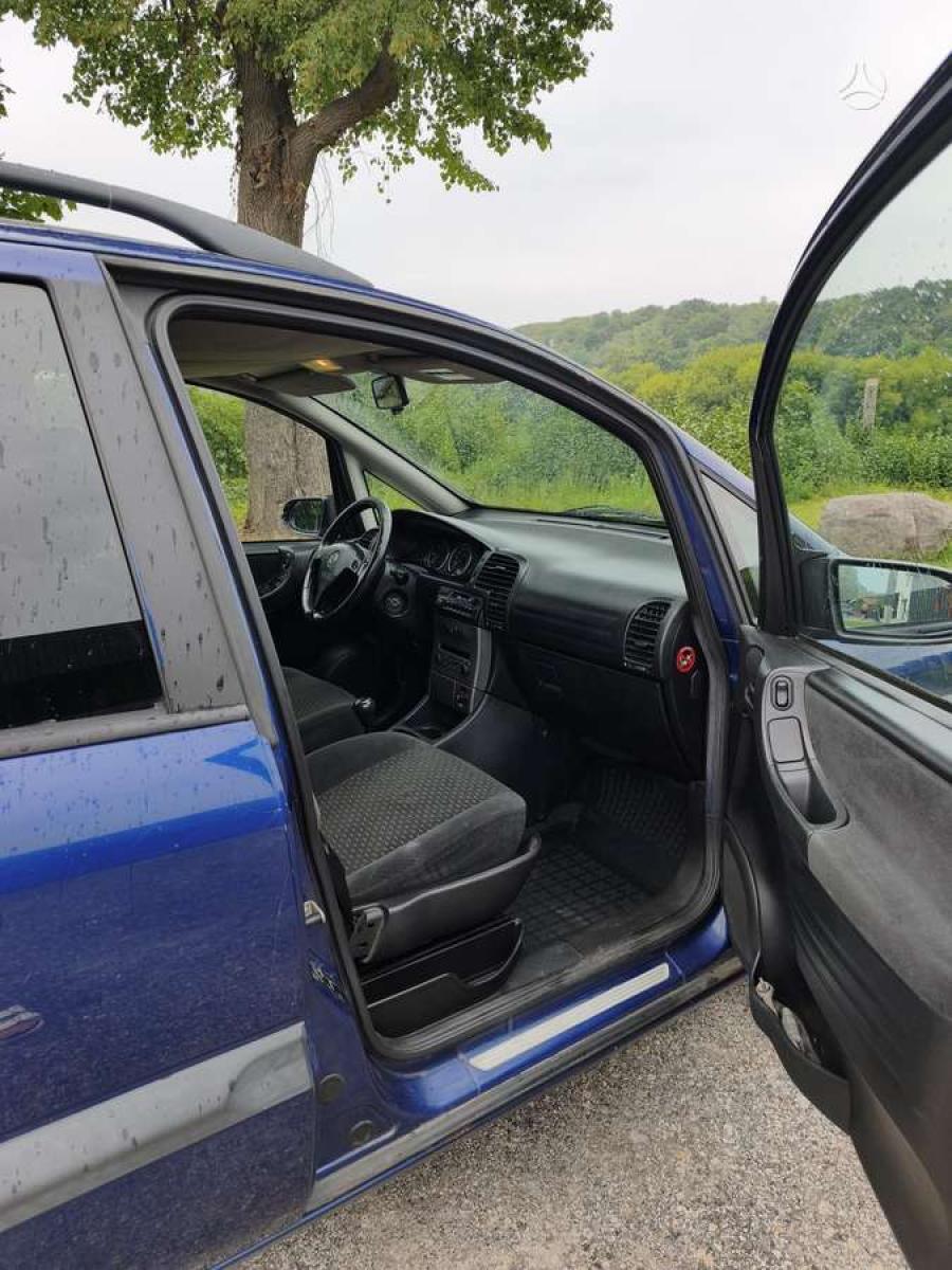 Zils Opel Zafira 2003 Kauņa, ar dzinēja tilpumu 2.00 L un nobraukumu 315 tūkst. km par 790 €, foto 10 vietnē AUTOMOTO.COM.LV