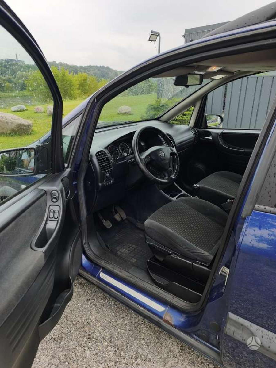 Zils Opel Zafira 2003 Kauņa, ar dzinēja tilpumu 2.00 L un nobraukumu 315 tūkst. km par 790 €, foto 11 vietnē AUTOMOTO.COM.LV
