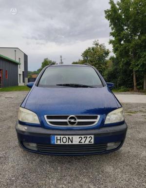 Zils Opel Zafira 2003 Kauņa, ar dzinēja tilpumu 2.00 L un nobraukumu 315 tūkst. km par 790 €, foto 12 vietnē AUTOMOTO.COM.LV