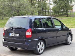 Zils Opel Zafira 2003 Jūrmala, ar dzinēja tilpumu 2.20 L un nobraukumu 332 tūkst. km par 1100 €, foto 5 vietnē AUTOMOTO.COM.LV