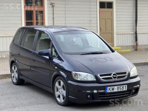 Zils Opel Zafira 2003 Jūrmala, ar dzinēja tilpumu 2.20 L un nobraukumu 332 tūkst. km par 1100 €, foto 6 vietnē AUTOMOTO.COM.LV
