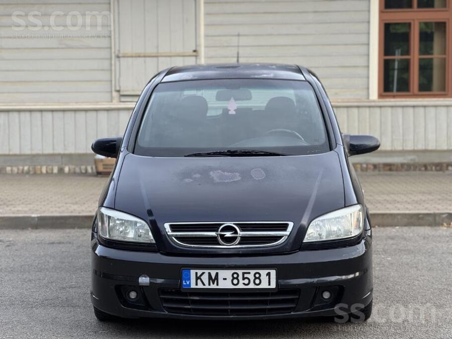 Zils Opel Zafira 2003 Jūrmala, ar dzinēja tilpumu 2.20 L un nobraukumu 332 tūkst. km par 1100 €, foto 7 vietnē AUTOMOTO.COM.LV