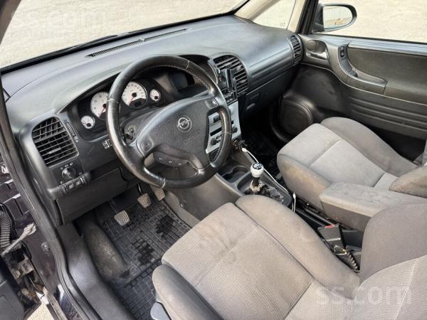 Zils Opel Zafira 2003 Jūrmala, ar dzinēja tilpumu 2.20 L un nobraukumu 332 tūkst. km par 1100 €, foto 8 vietnē AUTOMOTO.COM.LV