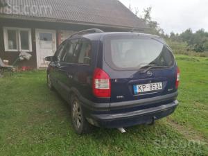 Синий Опель Зафира 2003 в Резекне, объемом двигателя 2.00 л и пробегом 300 тыс. км за 1100 €, фото 3 на AUTOMOTO.COM.LV