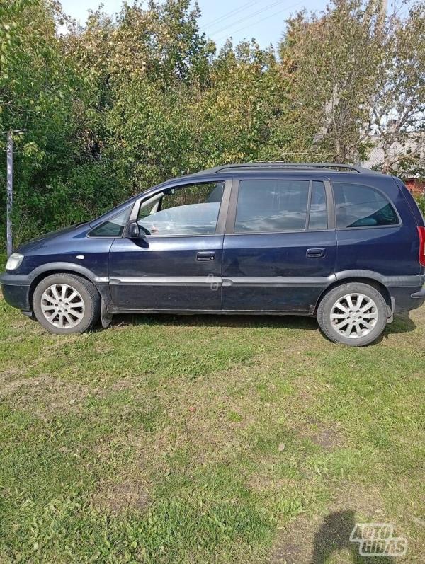 Opel Zafira 2003 Zarasai vietnÄ Zils Opel Zafira 2003 Zarasai, ar dzinÄja tilpumu 1.80 L un nobraukumu 385 tÅ«kst. km par 900 ā¬, foto 1 vietnÄ AUTOMOTO.COM.LV