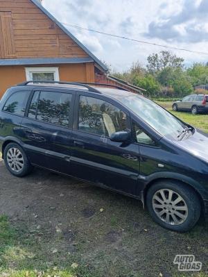 Zils Opel Zafira 2003 Zarasai, ar dzinēja tilpumu 1.80 L un nobraukumu 385 tūkst. km par 900 €, foto 4 vietnē AUTOMOTO.COM.LV