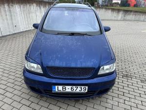 Zils Opel Zafira 2003 Jēkabpils, ar dzinēja tilpumu 2.20 L un nobraukumu 280 tūkst. km par 1200 €, foto 3 vietnē AUTOMOTO.COM.LV