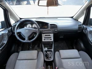 Zils Opel Zafira 2003 Jēkabpils, ar dzinēja tilpumu 2.20 L un nobraukumu 280 tūkst. km par 1200 €, foto 10 vietnē AUTOMOTO.COM.LV