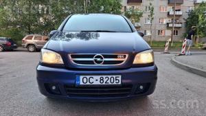 Blue Opel Zafira 2004 in Daugavpils, with an engine capacity of 2.20 L and mileage of 312 thousand km for 11500 €, photo 2 on AUTOMOTO.COM.LV