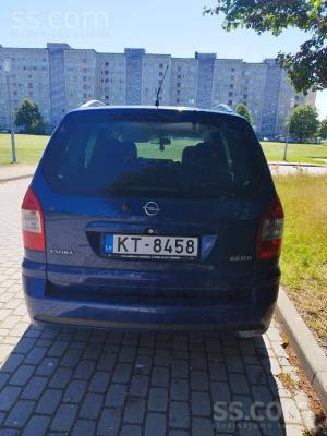 Zils Opel Zafira 2004 Ventspils, ar dzinēja tilpumu 2.20 L un nobraukumu 259 tūkst. km par 1250 €, foto 8 vietnē AUTOMOTO.COM.LV