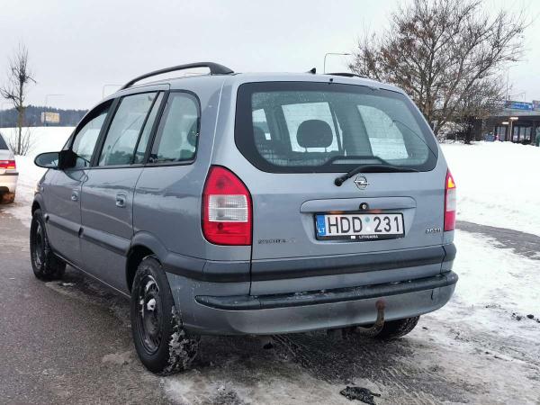 Zils Opel Zafira 2004 Viļņa, ar dzinēja tilpumu 2.00 L un nobraukumu 296 tūkst. km par 600 €, foto 2 vietnē AUTOMOTO.COM.LV