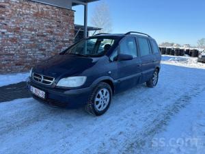 Zils Opel Zafira 2004 Talsi, ar dzinēja tilpumu 2.20 L un nobraukumu 290 tūkst. km par 1470 €, foto  vietnē AUTOMOTO.COM.LV