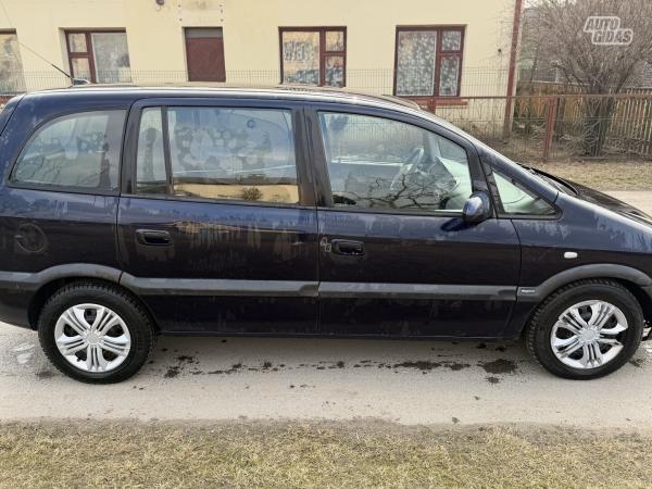Zils Opel Zafira 2004 Kauņa, ar dzinēja tilpumu 2.00 L un nobraukumu 251 tūkst. km par 650 €, foto 4 vietnē AUTOMOTO.COM.LV