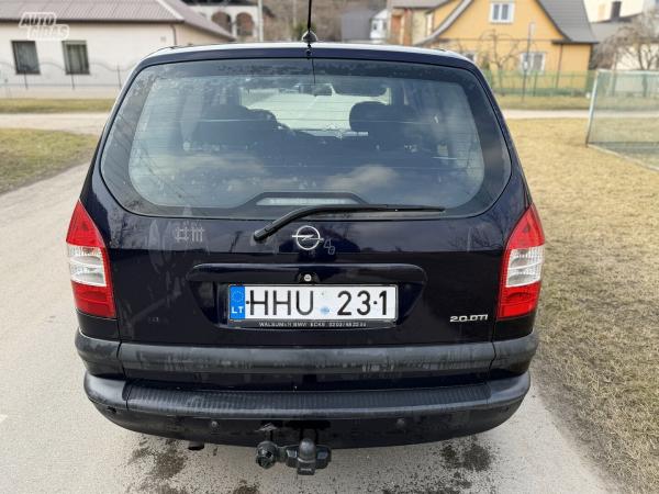 Zils Opel Zafira 2004 Kauņa, ar dzinēja tilpumu 2.00 L un nobraukumu 251 tūkst. km par 650 €, foto 6 vietnē AUTOMOTO.COM.LV