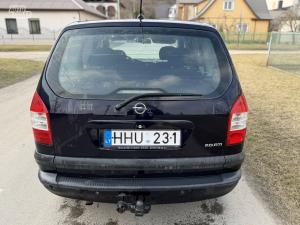 Blue Opel Zafira 2004 in Kaunas, with an engine capacity of 2.00 L and mileage of 251 thousand km for 650 €, photo 6 on AUTOMOTO.COM.LV