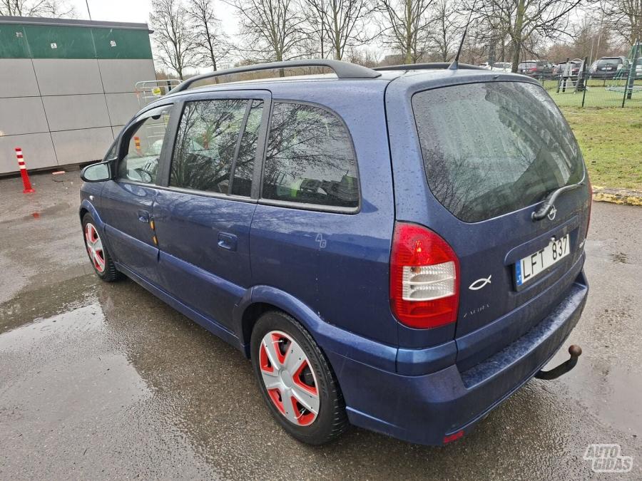Zils Opel Zafira 2004 Viļņa, ar dzinēja tilpumu 2.20 L un nobraukumu 224 tūkst. km par 820 €, foto 6 vietnē AUTOMOTO.COM.LV