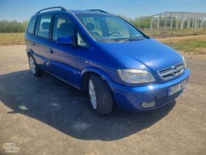 Zils Opel Zafira 2004 Kauņa, ar dzinēja tilpumu 2.20 L un nobraukumu 285 tūkst. km par 1100 €, foto 3 vietnē AUTOMOTO.COM.LV