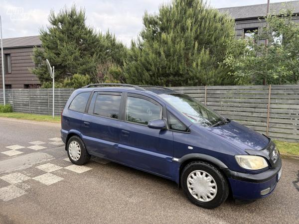 Blue Opel Zafira 2004 in Vilnius, with an engine capacity of 2.20 L and mileage of 356 thousand km for 700 €, photo 3 on AUTOMOTO.COM.LV