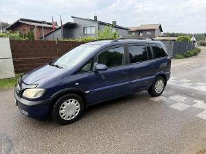 Blue Opel Zafira 2004 in Vilnius, with an engine capacity of 2.20 L and mileage of 321 thousand km for 690 €, photo 3 on AUTOMOTO.COM.LV