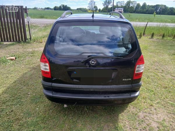 Blue Opel Zafira 2004 in Kazlu Ruda, with an engine capacity of 2.00 L and mileage of 333 thousand km for 600 €, photo 6 on AUTOMOTO.COM.LV