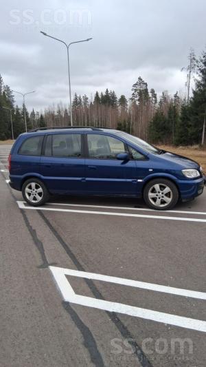 Zils Opel Zafira 2004 Valmiera, ar dzinēja tilpumu 2.20 L un nobraukumu 358 tūkst. km par 1500 €, foto 4 vietnē AUTOMOTO.COM.LV