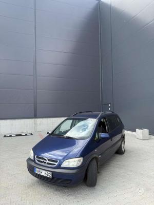 Zils Opel Zafira 2004 Šauļi, ar dzinēja tilpumu 1.60 L un nobraukumu 300 tūkst. km par 1250 €, foto 3 vietnē AUTOMOTO.COM.LV