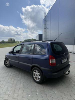 Zils Opel Zafira 2004 Šauļi, ar dzinēja tilpumu 1.60 L un nobraukumu 300 tūkst. km par 1250 €, foto 5 vietnē AUTOMOTO.COM.LV