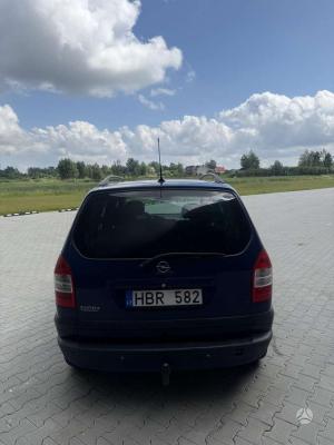 Zils Opel Zafira 2004 Šauļi, ar dzinēja tilpumu 1.60 L un nobraukumu 300 tūkst. km par 1250 €, foto 6 vietnē AUTOMOTO.COM.LV