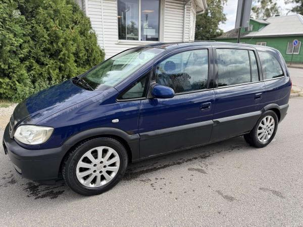Opel Zafira 2004 Kauņa vietnē Zils Opel Zafira 2004 Kauņa, ar dzinēja tilpumu 2.00 L un nobraukumu 362 tūkst. km par 550 €, foto 3 vietnē AUTOMOTO.COM.LV