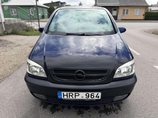 Opel Zafira 2004 Kauņa vietnē Zils Opel Zafira 2004 Kauņa, ar dzinēja tilpumu 2.00 L un nobraukumu 362 tūkst. km par 550 €, foto 5 vietnē AUTOMOTO.COM.LV