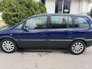 Zils Opel Zafira 2004 Kauņa, ar dzinēja tilpumu 2.00 L un nobraukumu 362 tūkst. km par 550 €, foto 12 vietnē AUTOMOTO.COM.LV