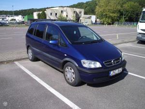 Синий Опель Зафира 2004 в Каунас, объемом двигателя 1.80 л и пробегом 206 тыс. км за 490 €, фото 7 на AUTOMOTO.COM.LV