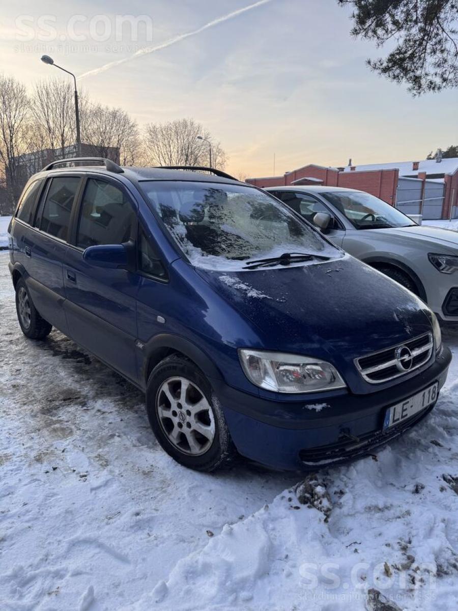 Zils Opel Zafira 2005 Rīga, ar dzinēja tilpumu 2.20 L un nobraukumu 293 tūkst. km par 400 €, foto 1 vietnē AUTOMOTO.COM.LV