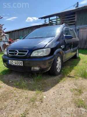 Blue Opel Zafira 2005 in Ogre, with an engine capacity of 2.20 L and mileage of 419 thousand km for 500 €, photo  on AUTOMOTO.COM.LV