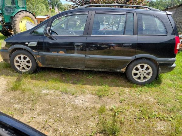 Blue Opel Zafira 2005 in Ogre, with an engine capacity of 2.20 L and mileage of 419 thousand km for 500 €, photo 4 on AUTOMOTO.COM.LV