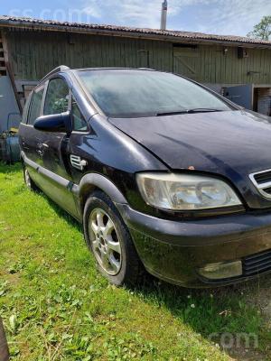 Blue Opel Zafira 2005 in Ogre, with an engine capacity of 2.20 L and mileage of 419 thousand km for 500 €, photo 6 on AUTOMOTO.COM.LV