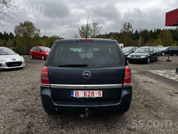 Zils Opel Zafira 2006 Valmiera, ar dzinēja tilpumu 1.90 L un nobraukumu 0 tūkst. km par 1350 €, foto 4 vietnē AUTOMOTO.COM.LV