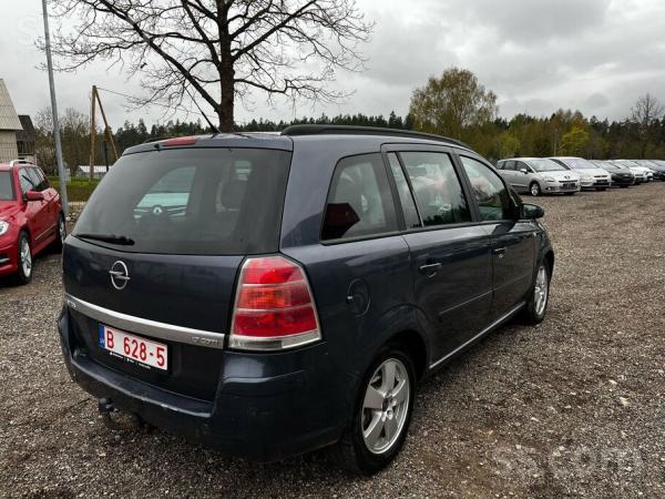 Zils Opel Zafira 2006 Valmiera, ar dzinēja tilpumu 1.90 L un nobraukumu 0 tūkst. km par 1350 €, foto 6 vietnē AUTOMOTO.COM.LV