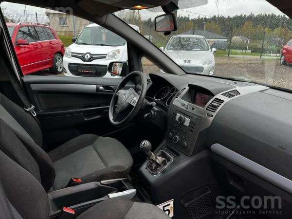 Zils Opel Zafira 2006 Valmiera, ar dzinēja tilpumu 1.90 L un nobraukumu 0 tūkst. km par 1350 €, foto 10 vietnē AUTOMOTO.COM.LV