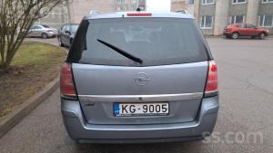 Zils Opel Zafira 2006 Daugavpils, ar dzinēja tilpumu 1.90 L un nobraukumu 310 tūkst. km par 1450 €, foto 5 vietnē AUTOMOTO.COM.LV