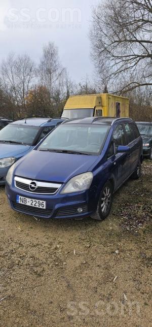 Zils Opel Zafira 2006 Rīga, ar dzinēja tilpumu 1.90 L un nobraukumu 400 tūkst. km par 900 €, foto  vietnē AUTOMOTO.COM.LV