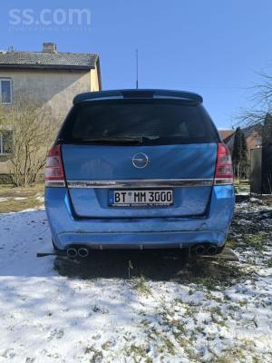Zils Opel Zafira 2006 Jelgava, ar dzinēja tilpumu 2.00 L un nobraukumu 140 tūkst. km par 5000 €, foto 2 vietnē AUTOMOTO.COM.LV