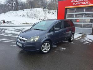 Blue Opel Zafira 2006 in Vilnius, with an engine capacity of 1.80 L and mileage of 302 thousand km for 1850 €, photo 3 on AUTOMOTO.COM.LV