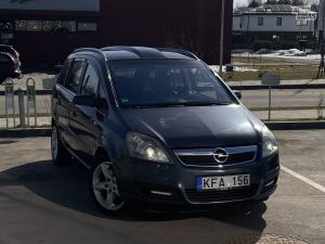 Zils Opel Zafira 2006 Viļņa, ar dzinēja tilpumu 1.90 L un nobraukumu 448 tūkst. km par 2650 €, foto  vietnē AUTOMOTO.COM.LV