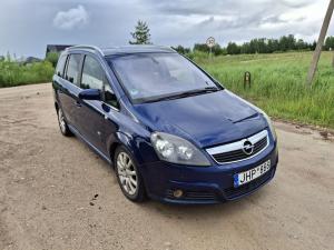Zils Opel Zafira 2006 Mažeikiai, ar dzinēja tilpumu 1.90 L un nobraukumu 266 tūkst. km par 850 €, foto 3 vietnē AUTOMOTO.COM.LV