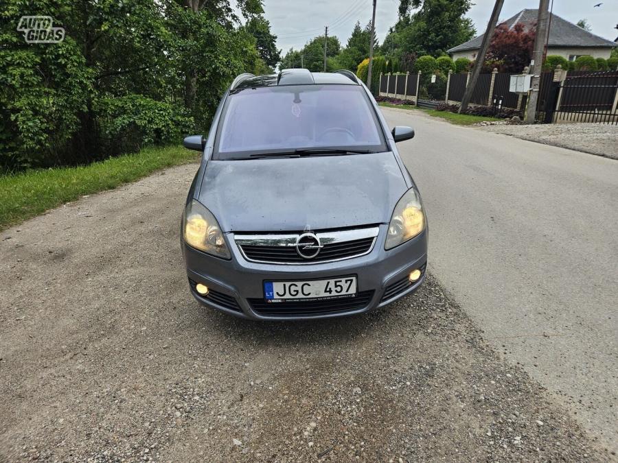 Zils Opel Zafira 2006 Prienai, ar dzinēja tilpumu 1.90 L un nobraukumu 319 tūkst. km par 850 €, foto 5 vietnē AUTOMOTO.COM.LV