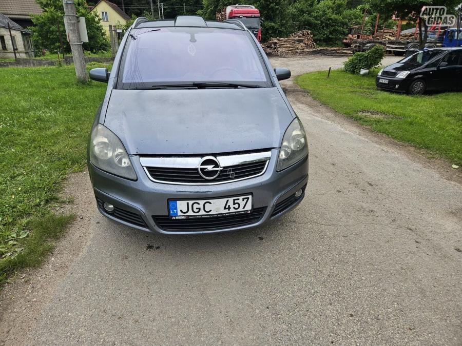 Zils Opel Zafira 2006 Prienai, ar dzinēja tilpumu 1.90 L un nobraukumu 319 tūkst. km par 850 €, foto 16 vietnē AUTOMOTO.COM.LV